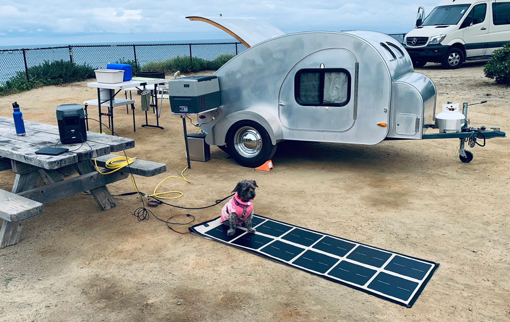 PowerFilm 160W Crystalline Foldable Solar Panel - 27.1V, 5.6A, 6.7 lbs ...